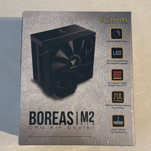 Computers, Laptops & Parts | Boreas M2 Cpu Air Cooler Black | Poshmark